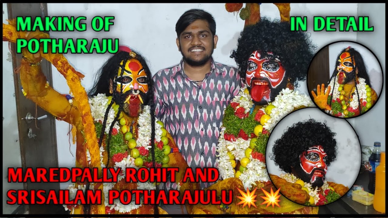 making of potharaju || hayathnagar || maredpally rohit potharaju ...