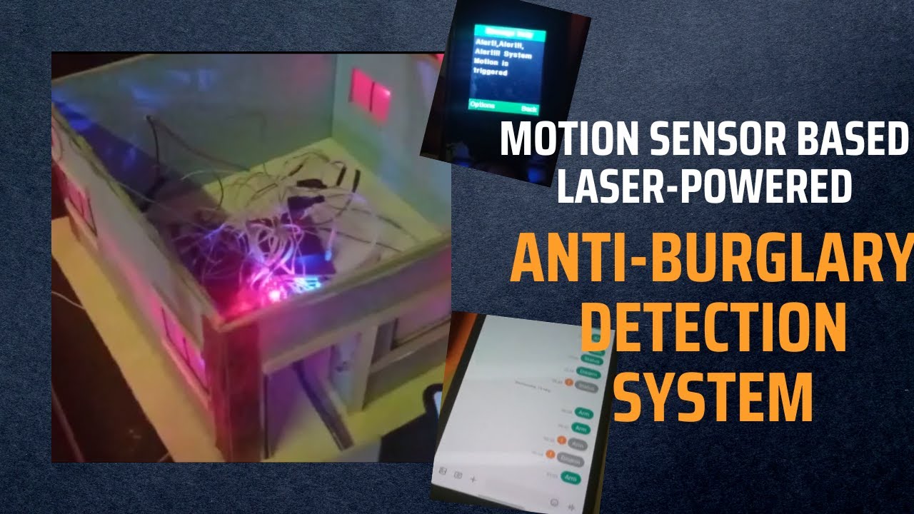 Anti Burglary Detection With SMS and Call Alert | Motion Sensor Based ...