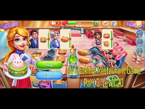 My Cooking Restaurant Game Part 3 Level 20 - YouTube