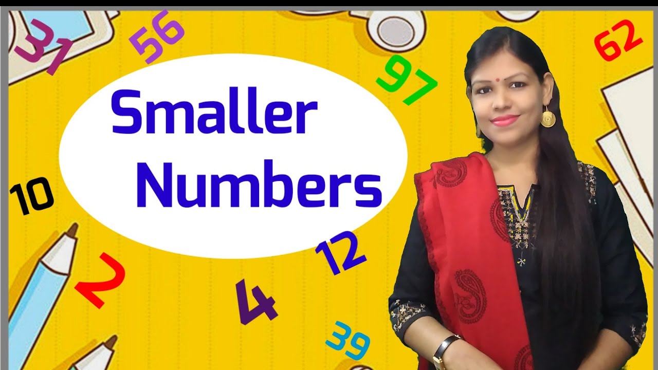 Smaller Numbers || Learn about smaller numbers || smaller numbers and ...