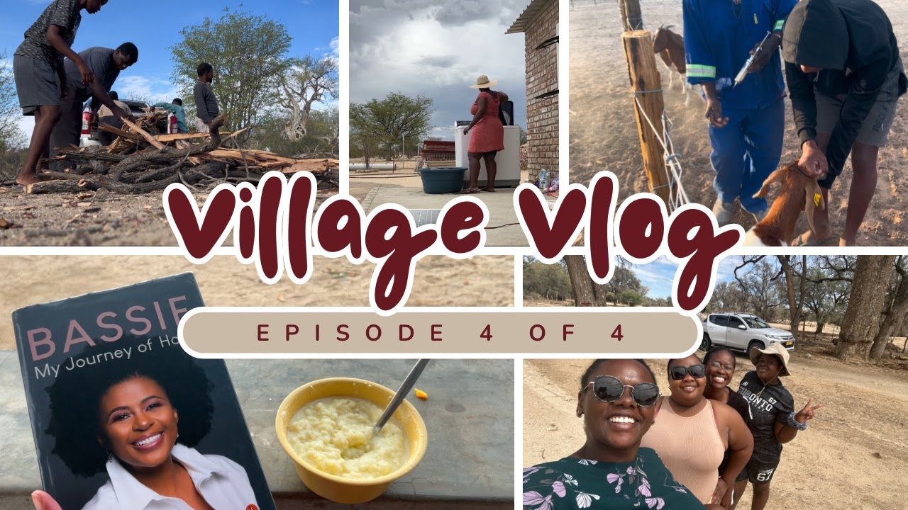 VILLAGE VLOG: Otjiherero Tag (FAIL) | Leaving the Village | & Rainy ...
