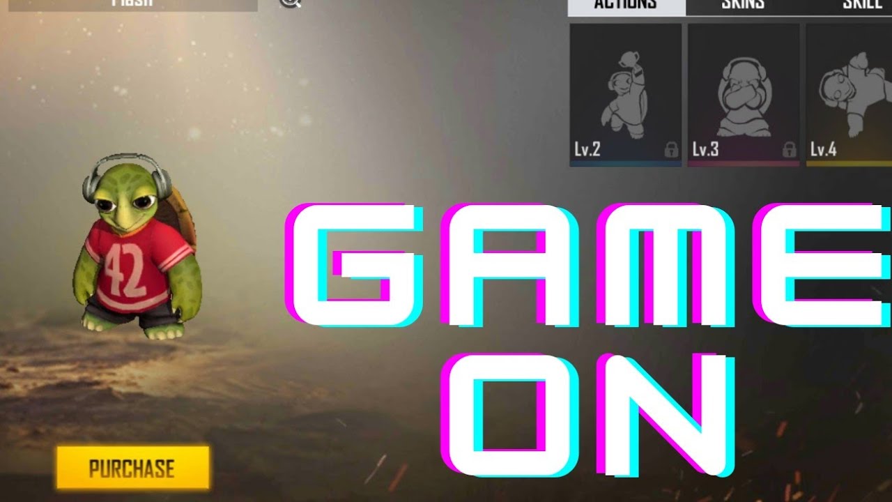 free fire//new turtle 🐢 pet//wery kyut pet ever - YouTube
