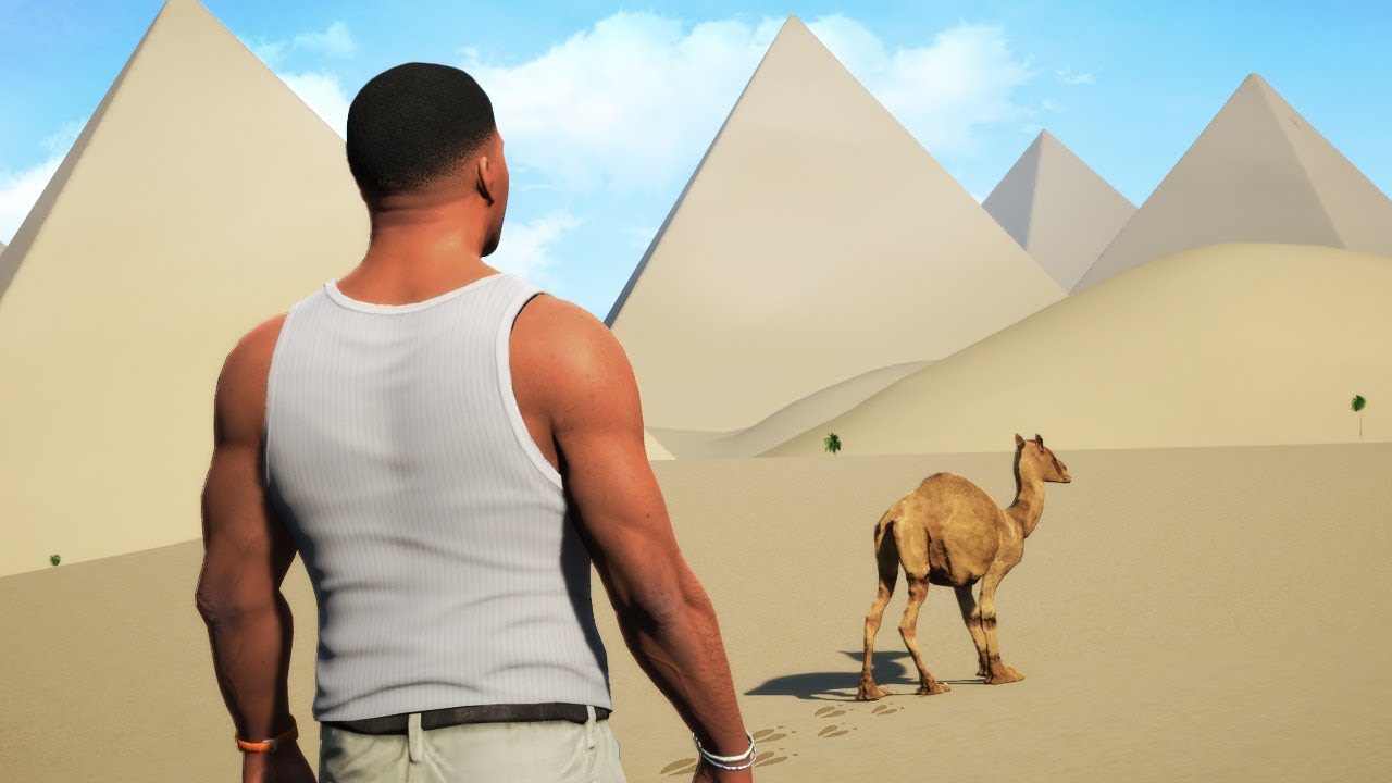 Moving to EGYPT in GTA 5 - YouTube