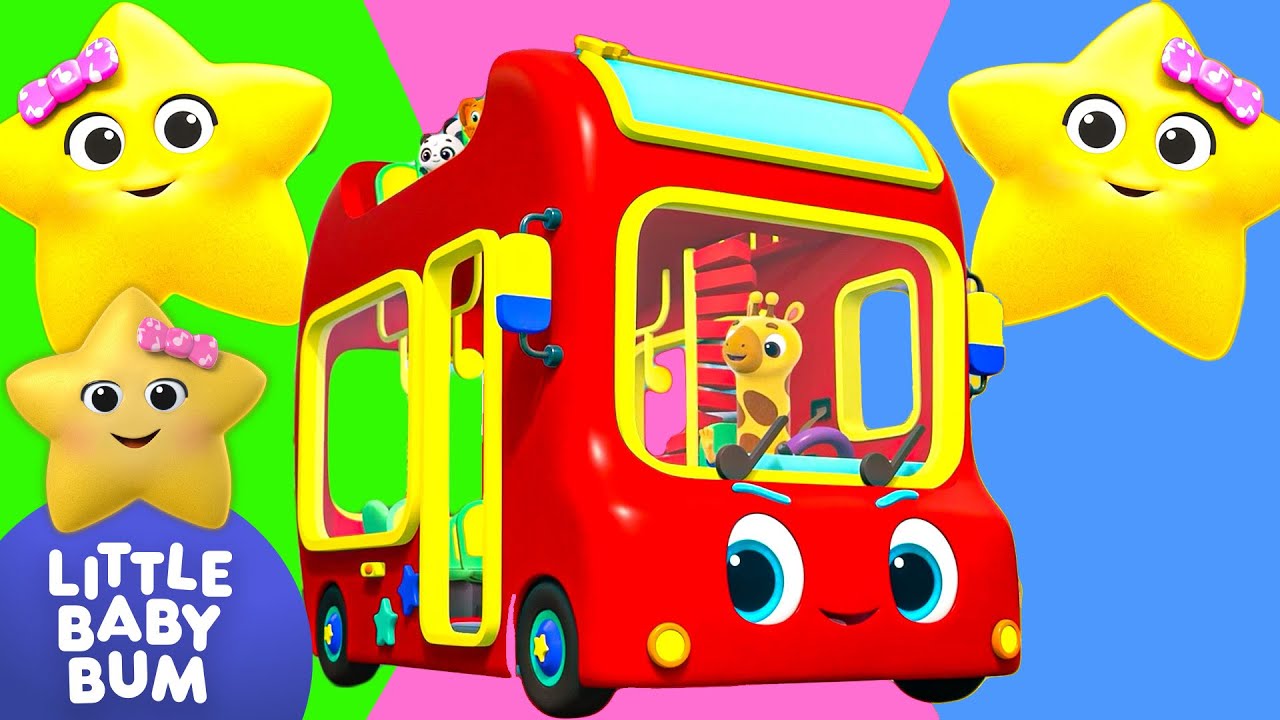 Wheels on the bus bus | 3D Vehicle songs | 🚌Wheels on the BUS Songs! 🚌 ...