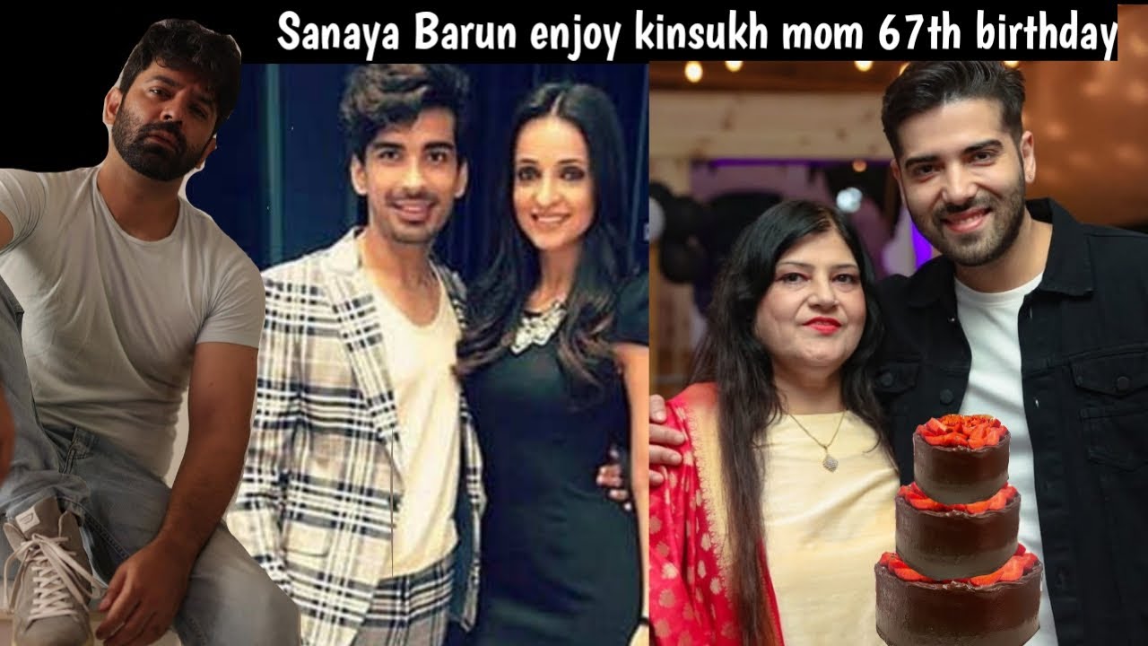 Sanaya Irani Barun Sobti Enjoy In Kinsukh Mahajan Mom 67th Birthday Mohit Sehgal Barun Sobti