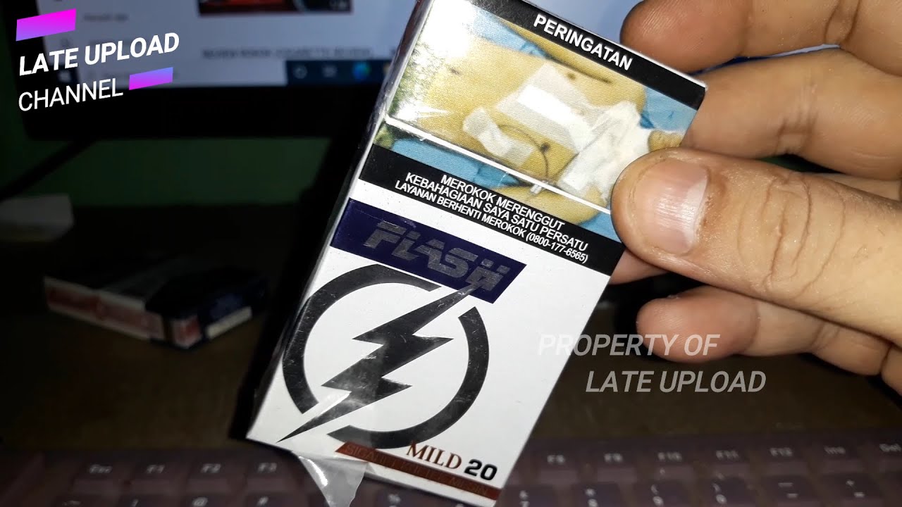 REVIEW : ROKOK FLASH MILD ISI 20 BATANG - YouTube