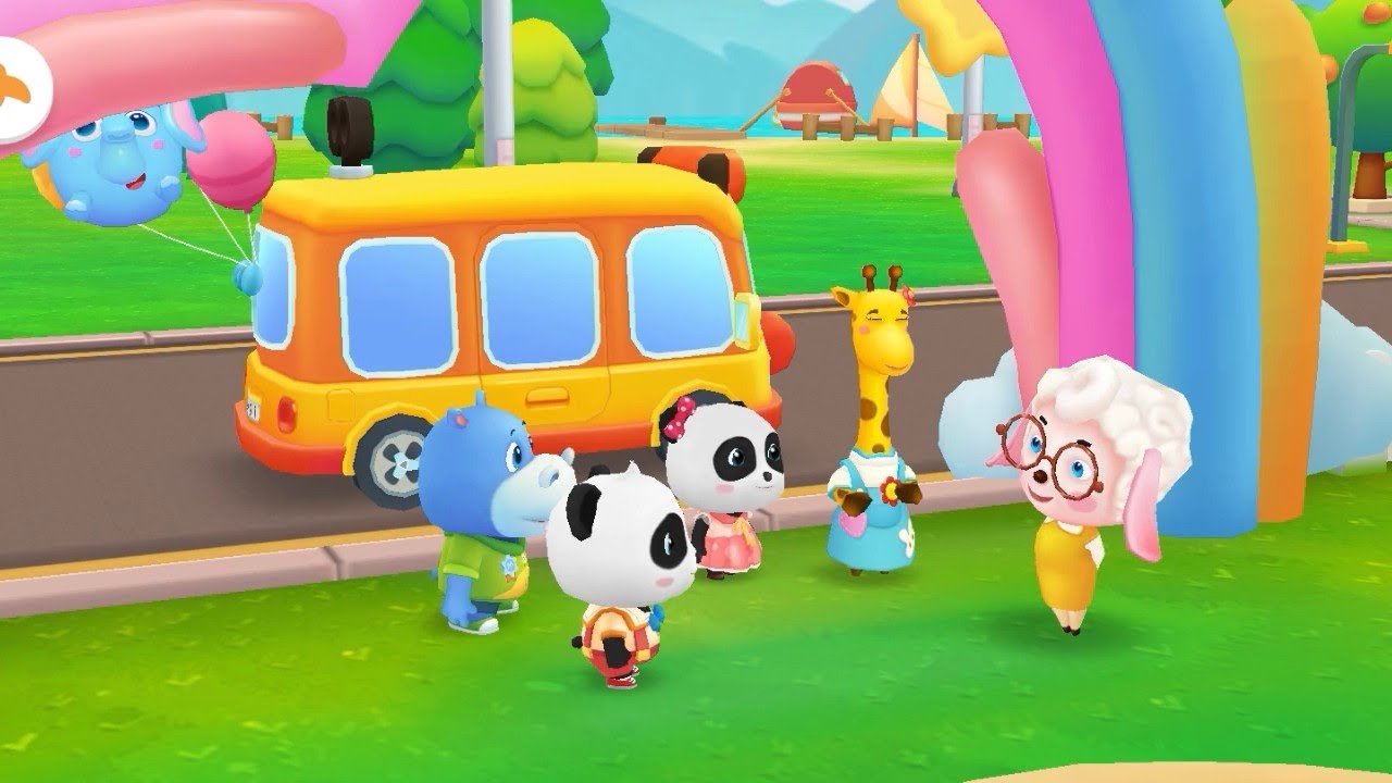 Baby panda game video. baby panda show. Baby panda bus game. baby panda ...