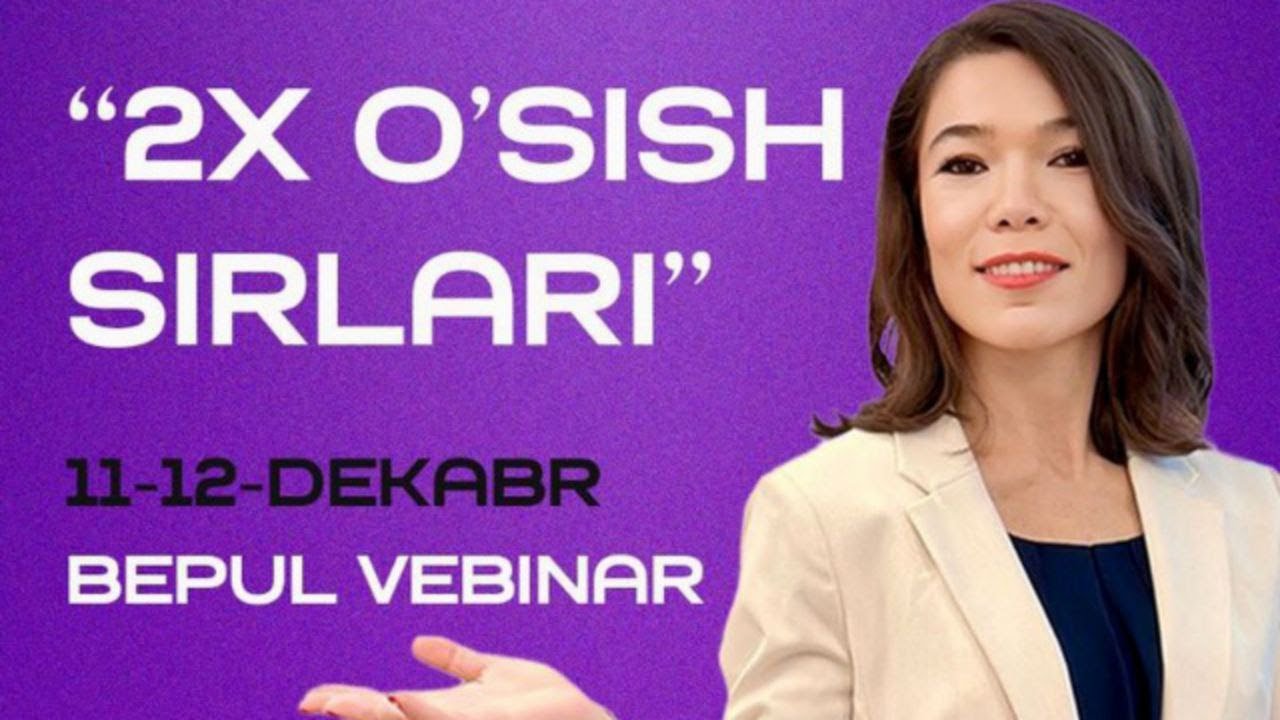 karra o'sish sirlari | Jonli webinar | Dildora Jumanova - YouTube