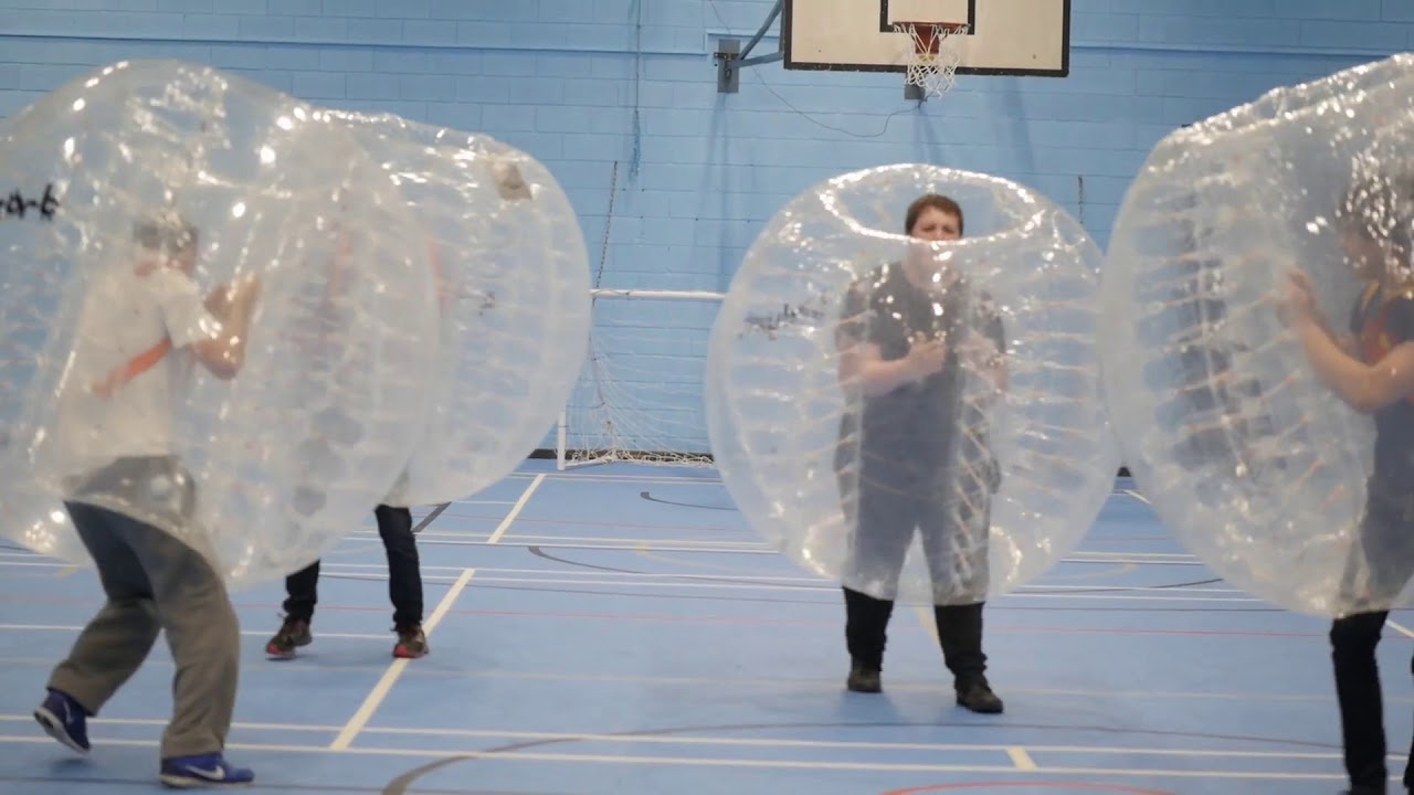 Zorb Football - YouTube