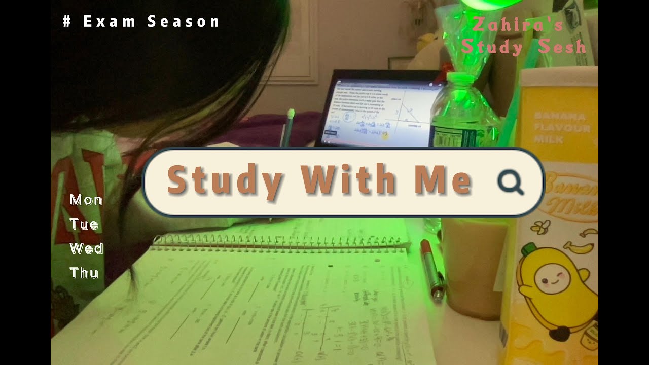 Study With Me (time management, how I study for tests, etc) - YouTube