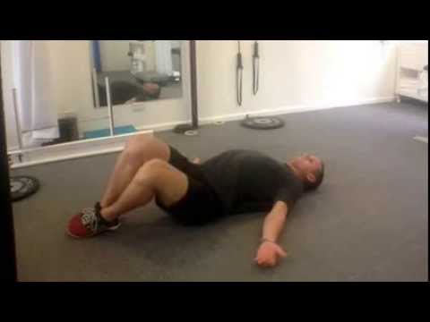 Self lumbar mobilization: QL, erectors and disc mob. (Lacrosse ball ...