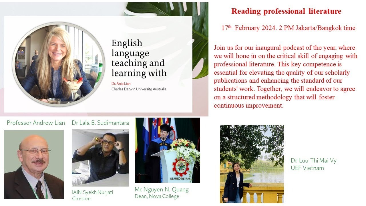 Reading professional literature - YouTube