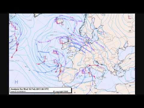 Synoptic Charts Winter - YouTube