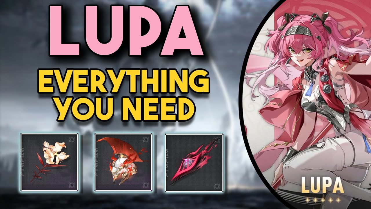 LUPA! Everything You Need! Pre-Farm Guide - Materials - Echoes - Teams ...