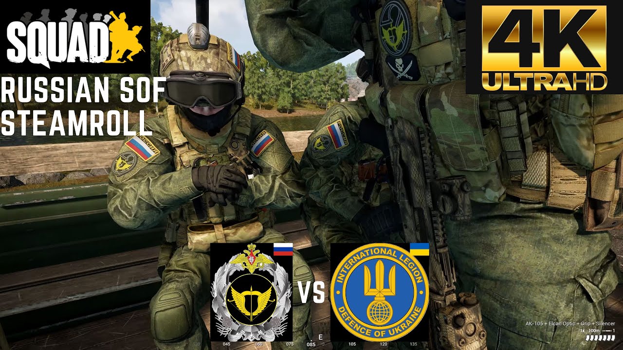 Squad - Russian SOF Steamroll - Gorodok - (4K) - YouTube