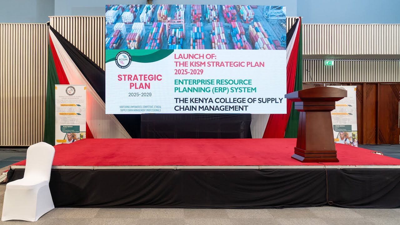 KISM Launches Strategic Plan 2025 - 2029, ERP System & Kenya College of ...