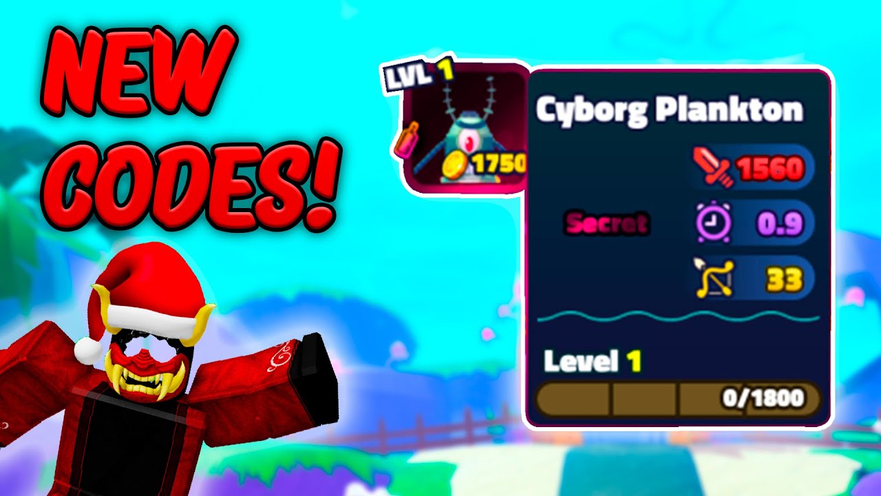 CHUM BUCKET UPDATE! + NEW CODES! | SpongeBob Tower Defense - YouTube