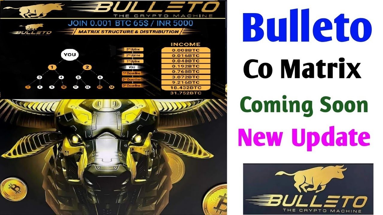 Bulleto Co Full Matrix Plan ! Bulleto latest update by Umer Khan ...