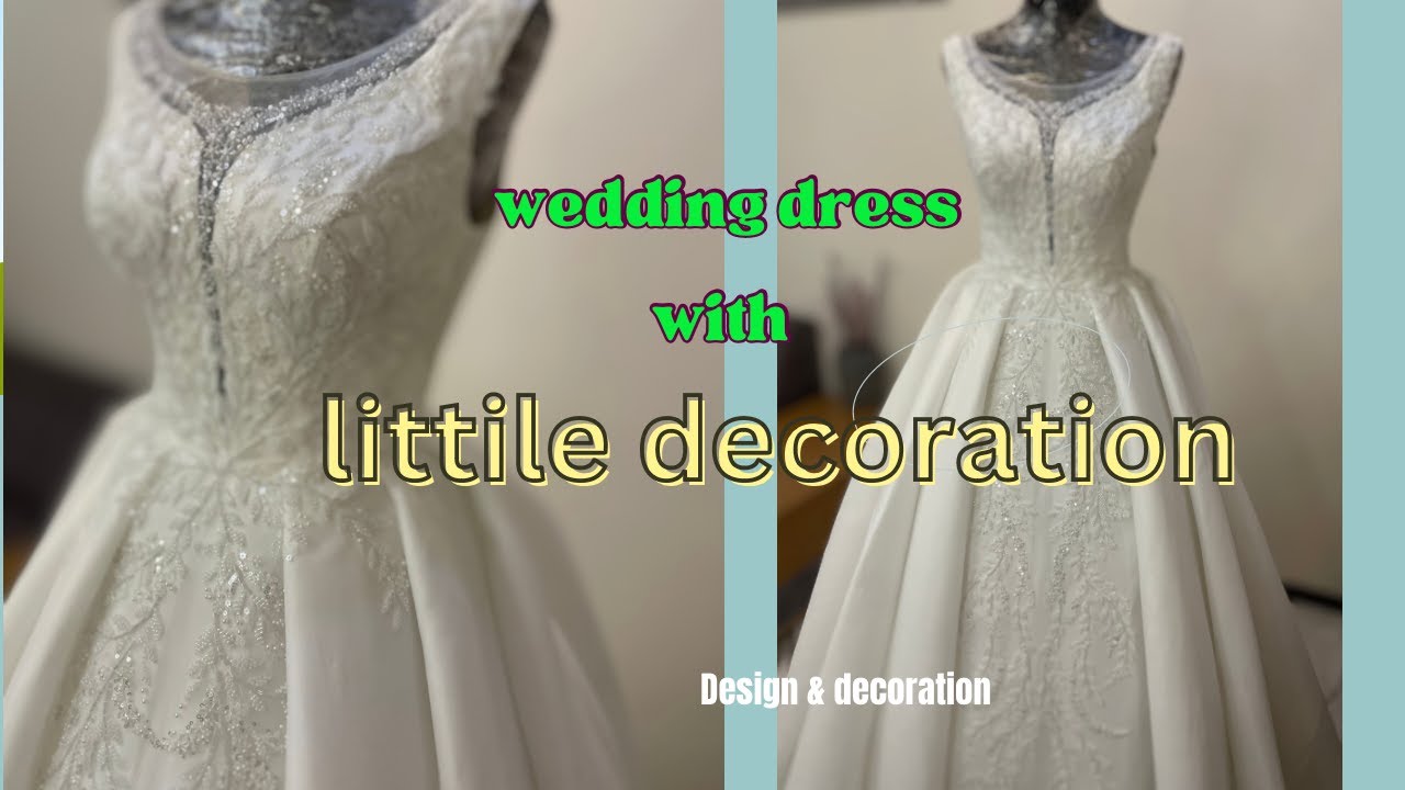 making a custom wedding dresses is less work/are you tried of busy ...