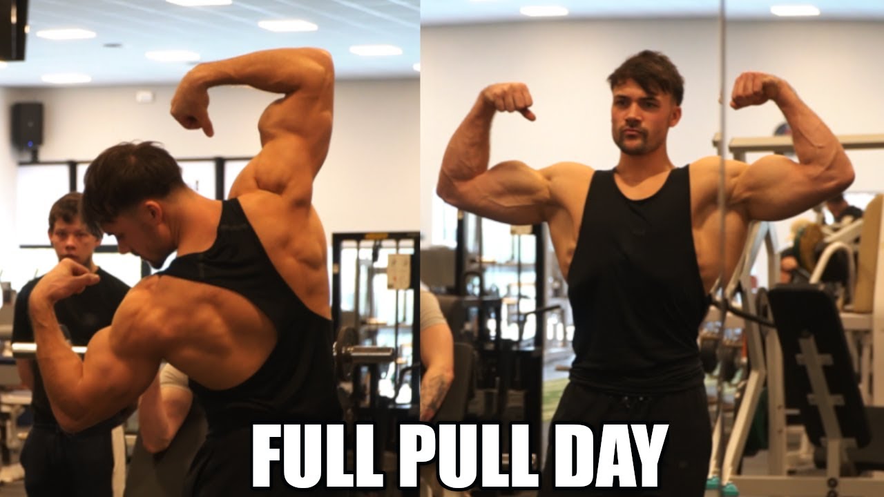 FULL PULL DAY TO BUILD BIG MUSCLE - YouTube