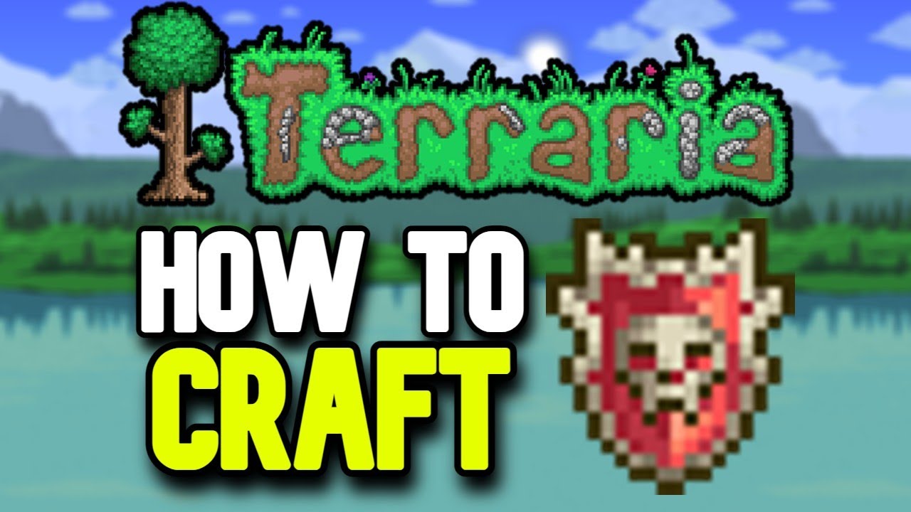 How to Make a Hero Shield in Terraria - YouTube
