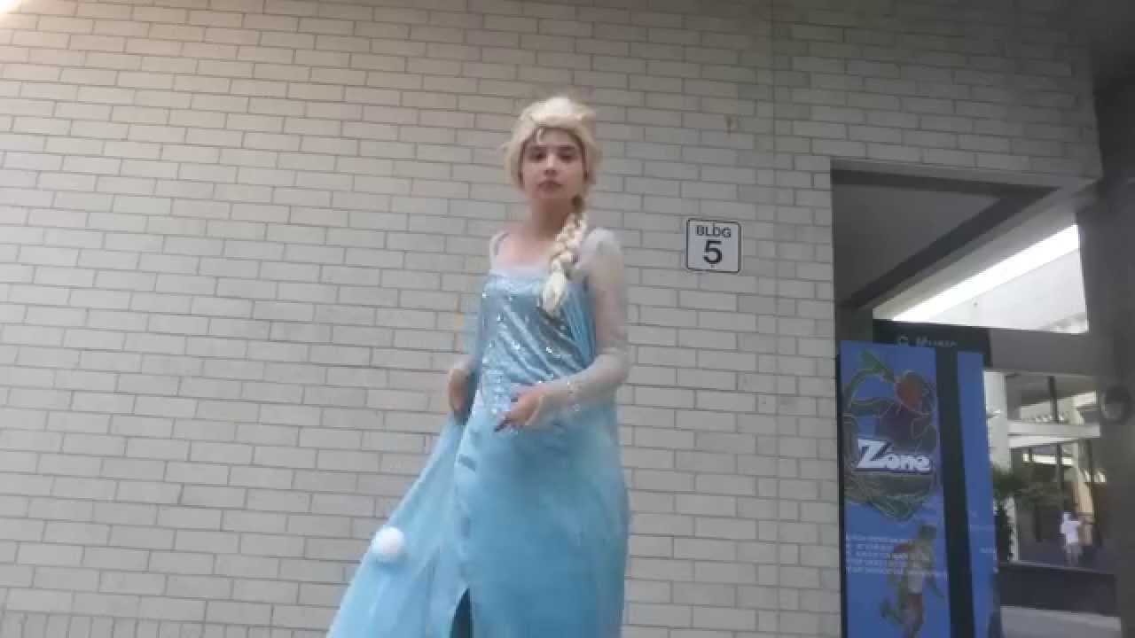Ice bending Elsa - YouTube