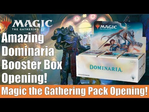 MTG Dominaria Booster Box Opening...Amazing Box!