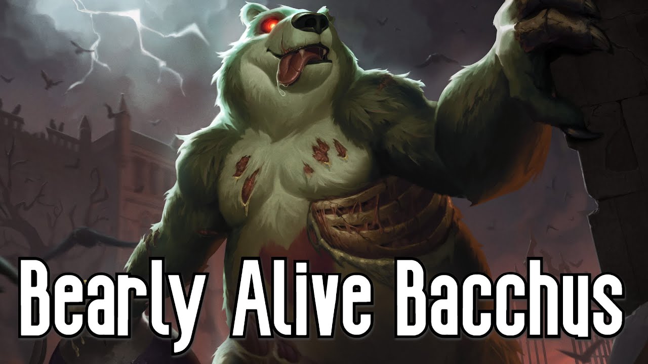 SMITE: Skin Showcase - Bearly Alive Bacchus - YouTube