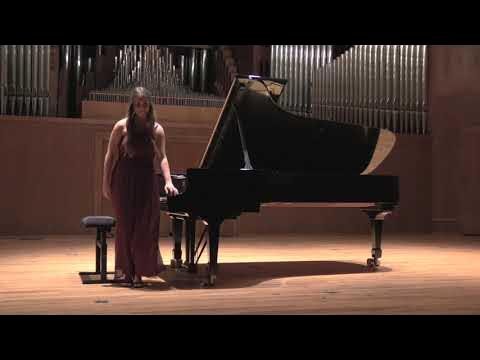 Callie Hill -- Senior Piano Recital -- Baylor University - YouTube