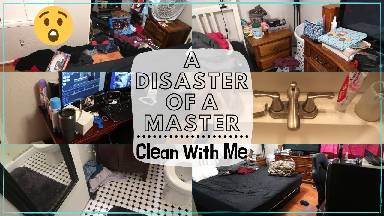 DISASTER MASTER CLEAN WITH ME | ULTIMATE CLEANING MOTIVATION | ONE BUSY ...