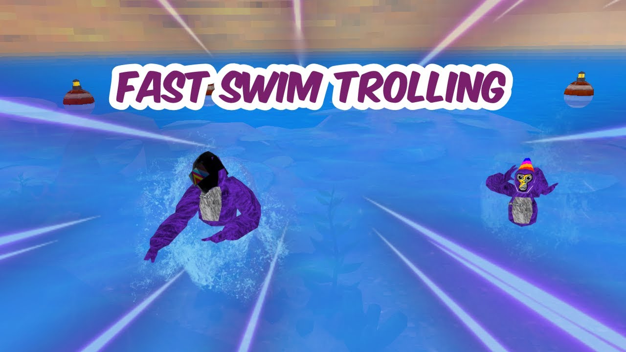 FAST SWIMMING TROLLING - YouTube