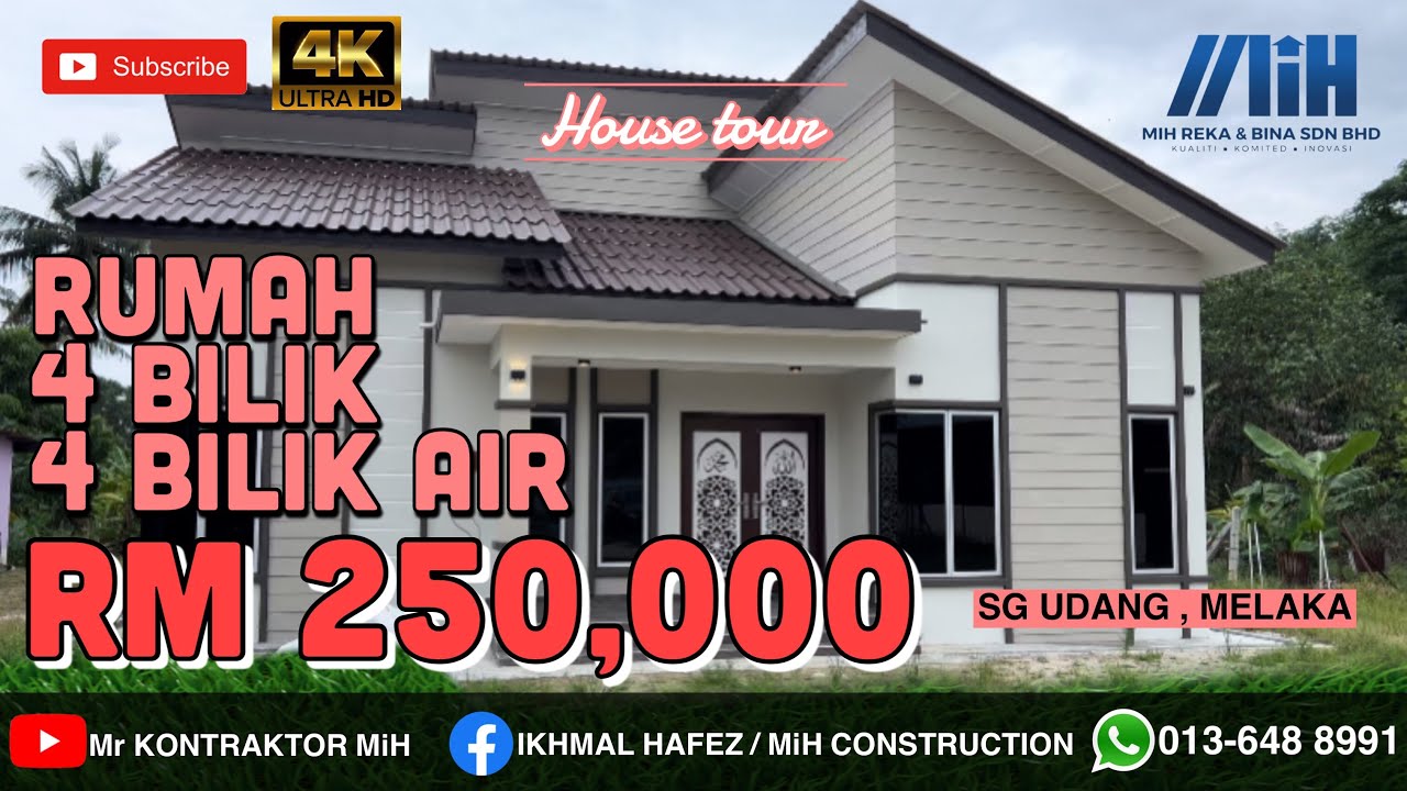 RUMAH 4 BILIK 4 BILIK AIR | MIH REKA BINA SDN BHD | BINA RUMAH ATAS ...