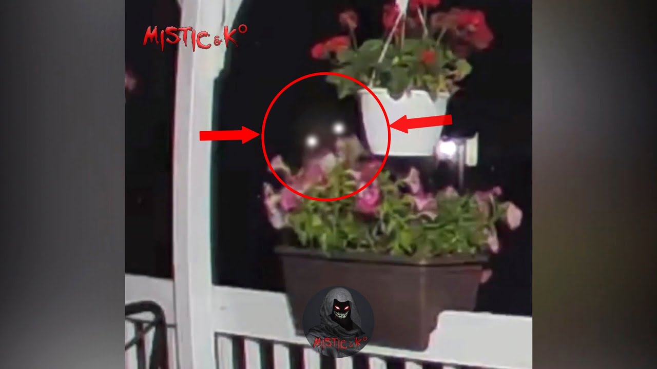 Real Ghost Videos. Ghostly Entity filmed by Ring Camera on Porch at 11 ...