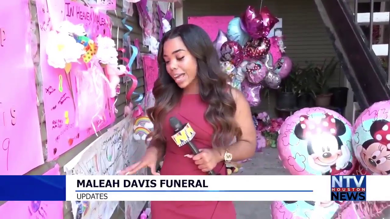 Maleah Davis funeral - YouTube