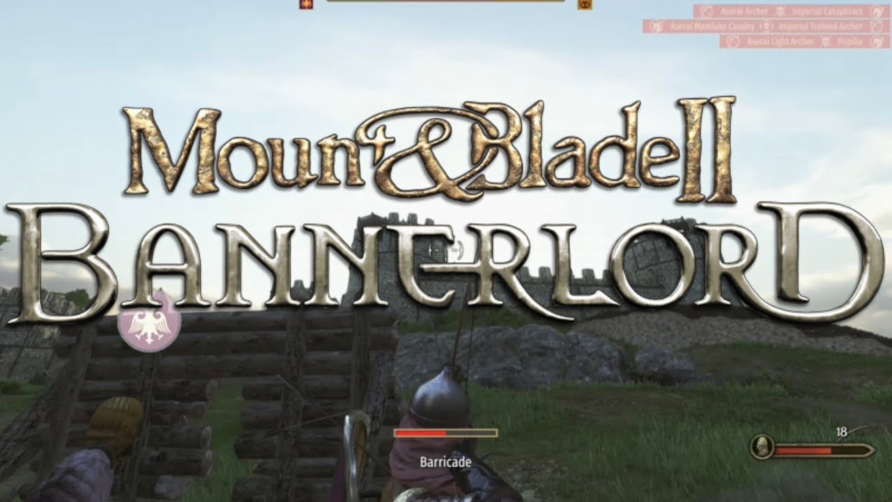 Mount and blade 2: bannerlord castle siege - YouTube