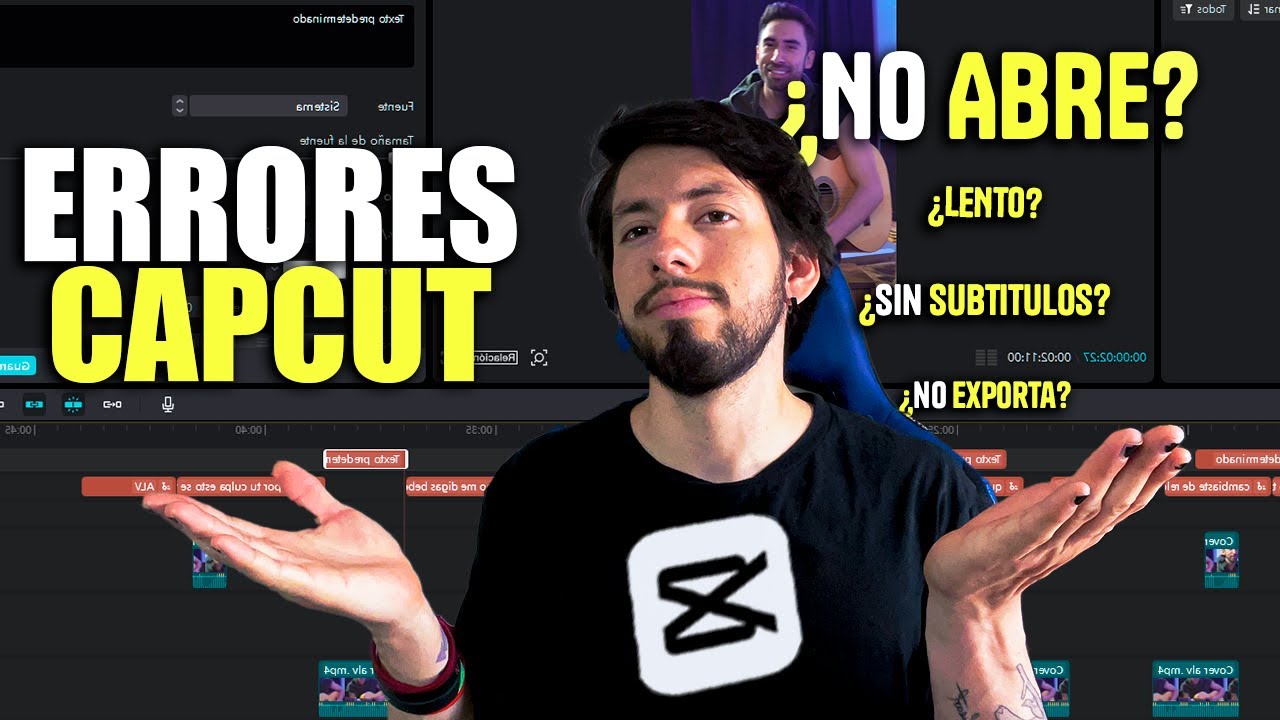 Como solucionar errores en CapCut - YouTube