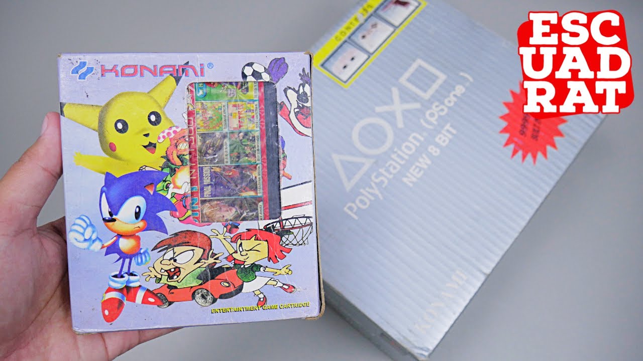 Gameplay PolyStation Indonesia - Rare Bootleg Console - YouTube