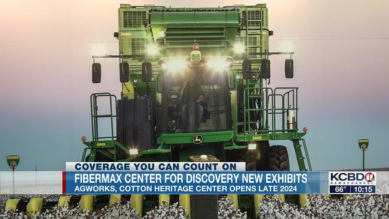 New exhibits coming to FiberMax Center - YouTube