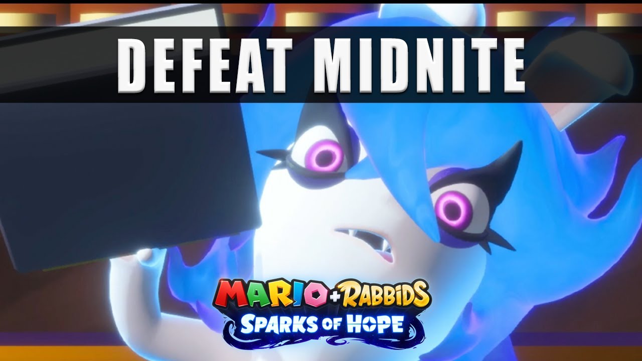 Mario + Rabbids Sparks of Hope Defeat Midnite - How to beat the ghost ...