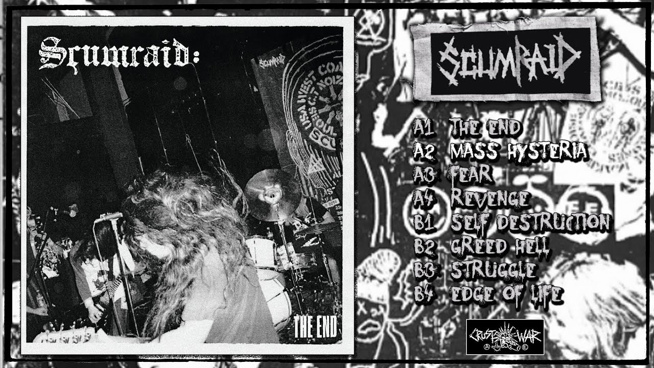 SCUMRAID - The End (South Korea, 2025, Full 7" EP) - YouTube