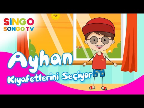AYHAN Kıyafetlerini Seçiyor 🌂🧢👕 – SingoSongo TV I İsme Özel Çocuk Şarkıları 🎵
