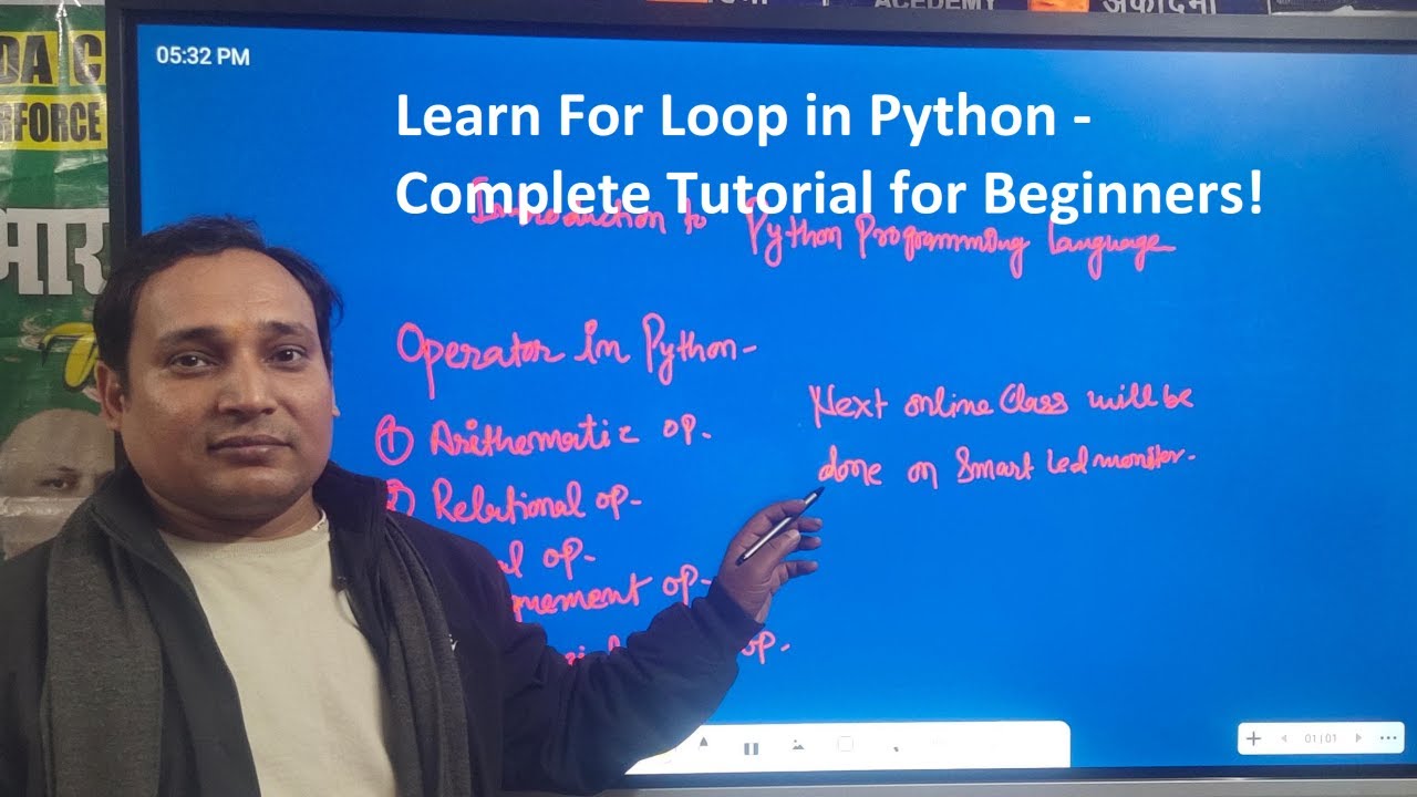 Learn For Loop in Python Complete Tutorial for Beginners! - YouTube