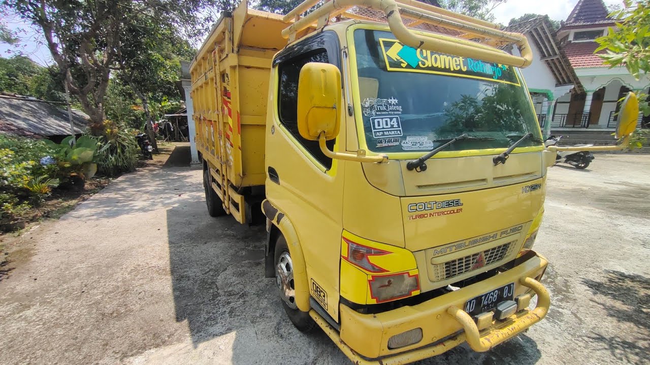 DI JUAL TRUK CANTER HD 2012//MASIH BAGUS SIAP KERJA - YouTube