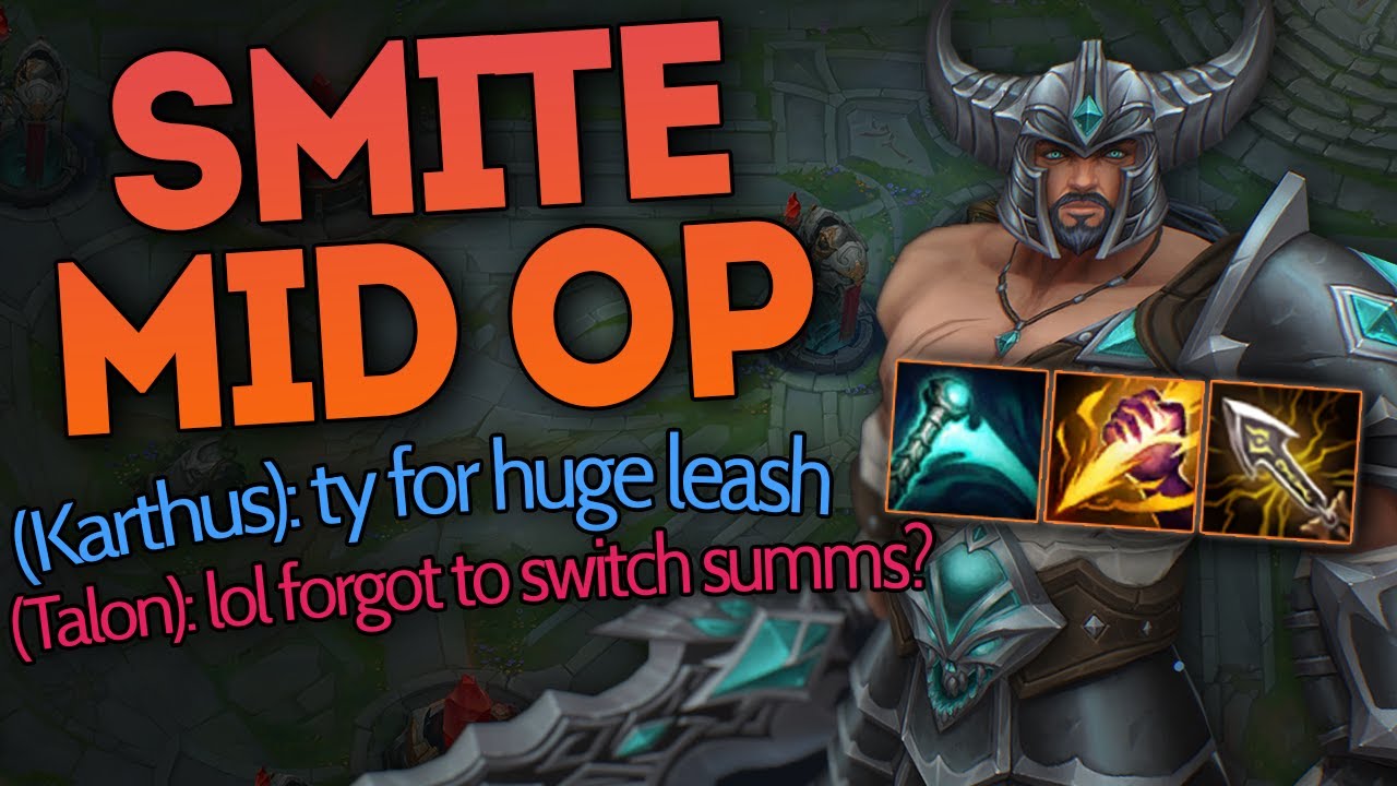 Smite Tryndamere Mid is ACTUALLY viable in all elos.. The pressure is ...
