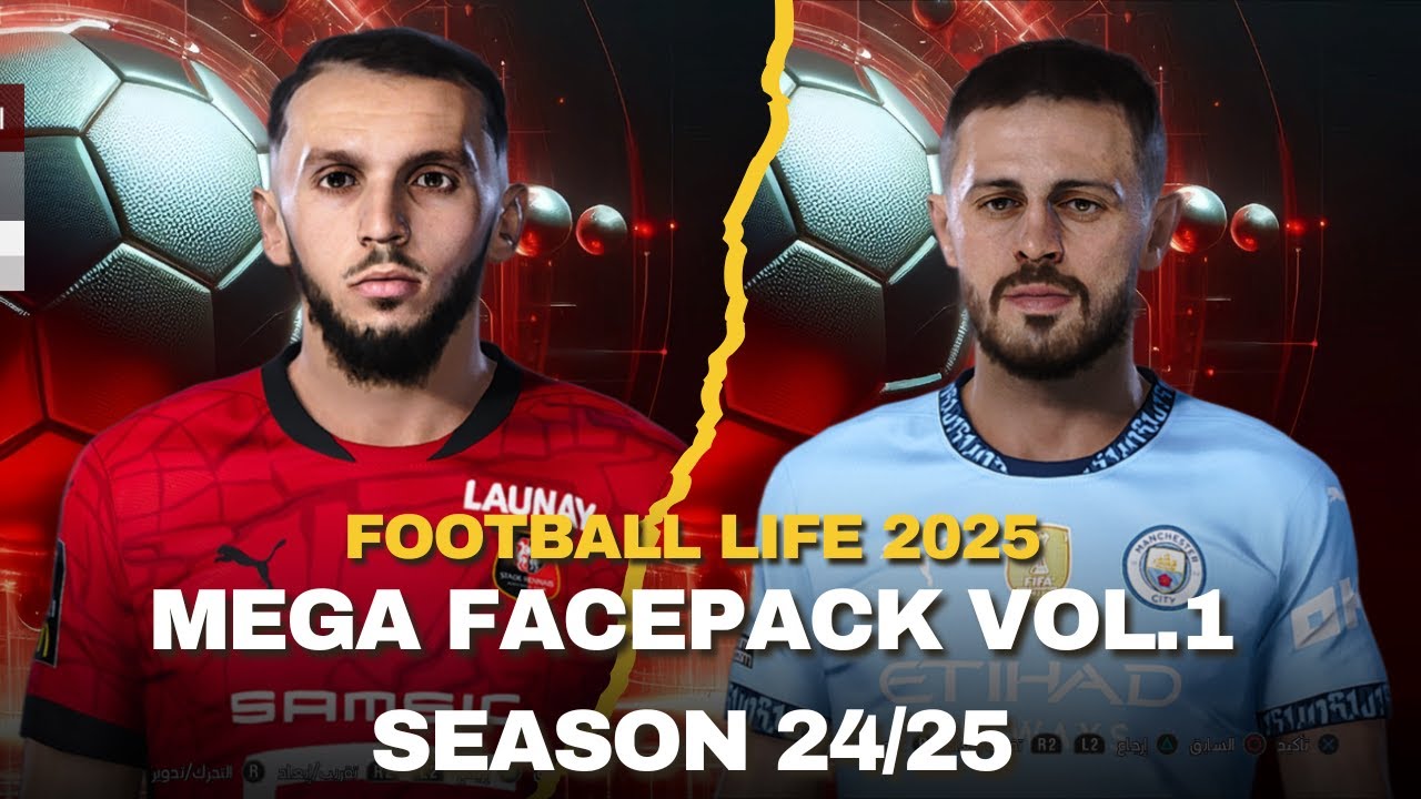 "New Face Pack Update for PES 2021 & Football Life 2025 - Stunning ...