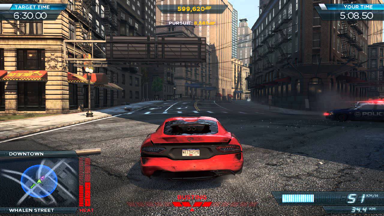 Need For Speed Most Wanted Gameplay Part 29 The Hunted - YouTube