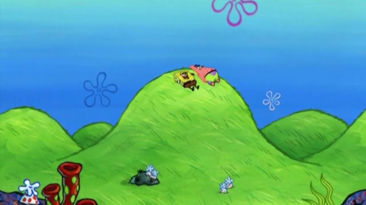 spongebob squarepants production music - dancing the hula (slowed ...