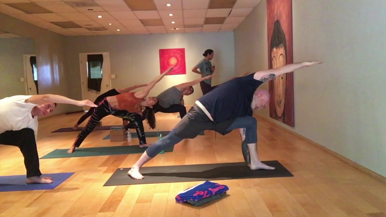 Led Ashtanga yoga primary series w/Rebel Buddha. full class. - YouTube