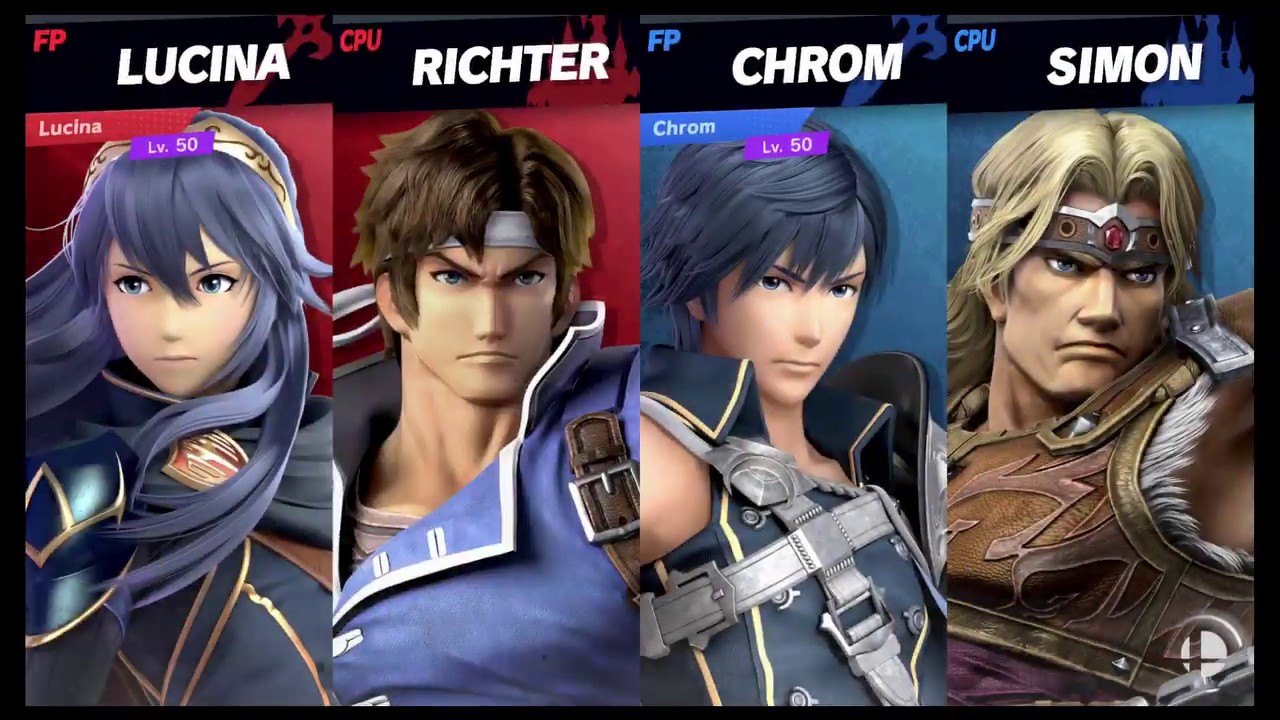 Super Smash Bros Ultimate Amiibo Fights Request #5596 Lucina & Richter ...