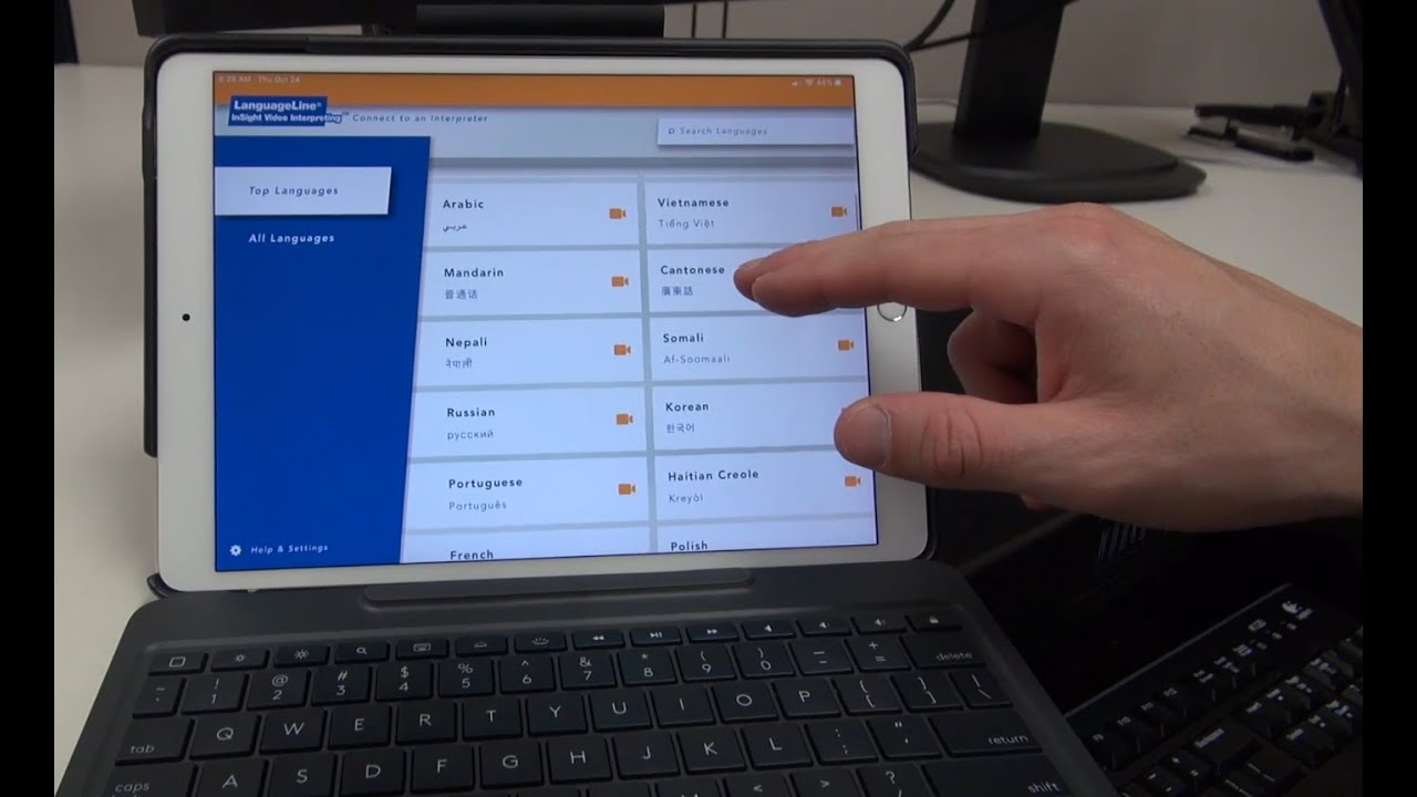 How to Request a Virtual Translator - Language Line Solutions (Getting ...